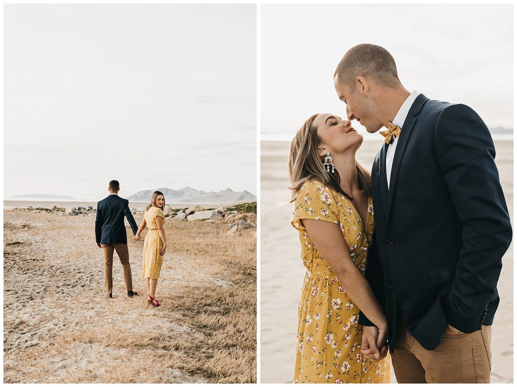 Great Salt Lake Engagements - Utah Engagement Photographer